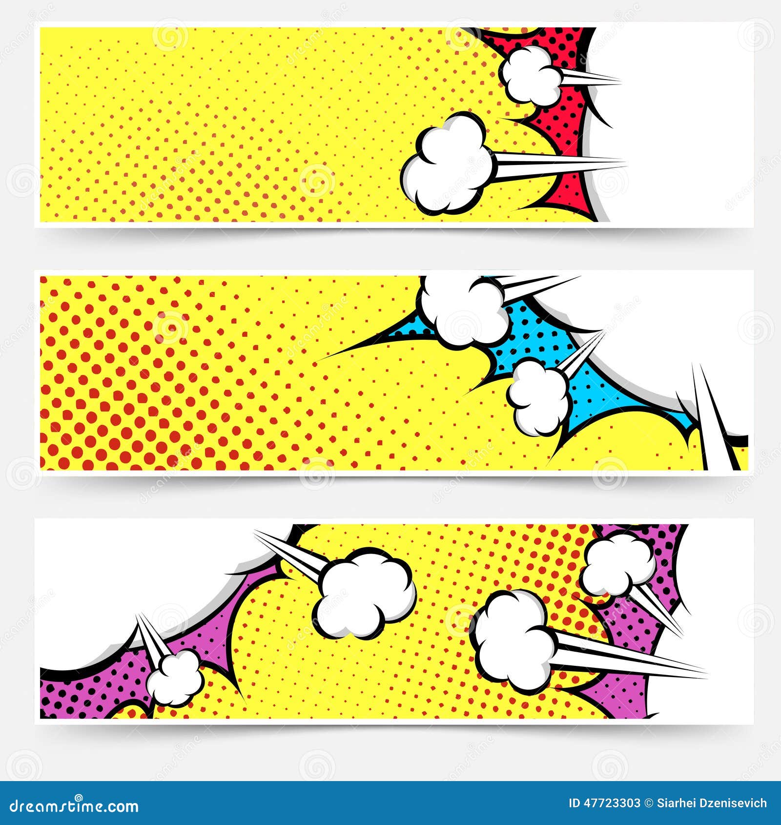Comic Book Background Dots Yellow