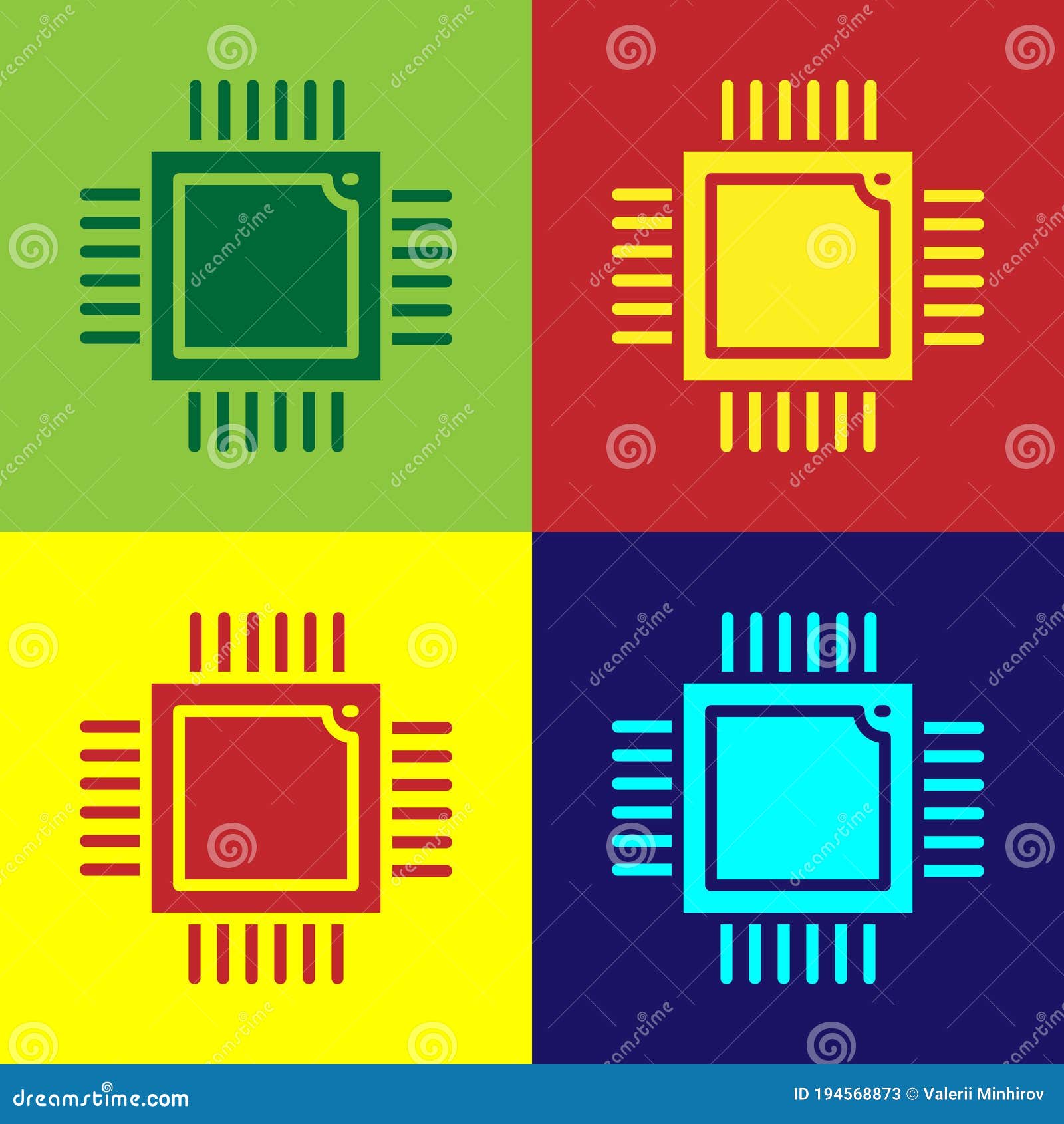 Computer Chip Art
