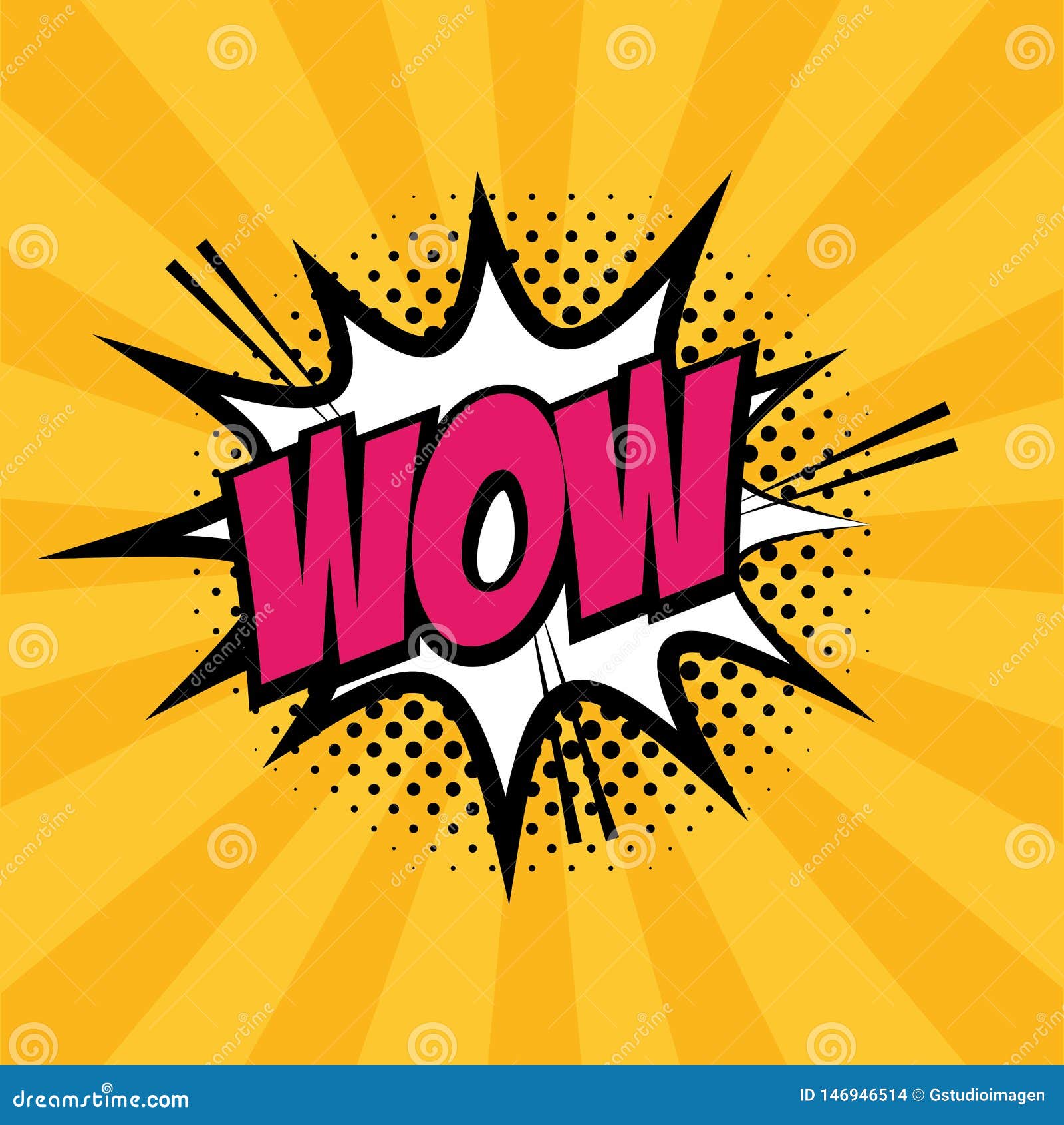 Pop art design stock illustration. Illustration of burst - 146946514