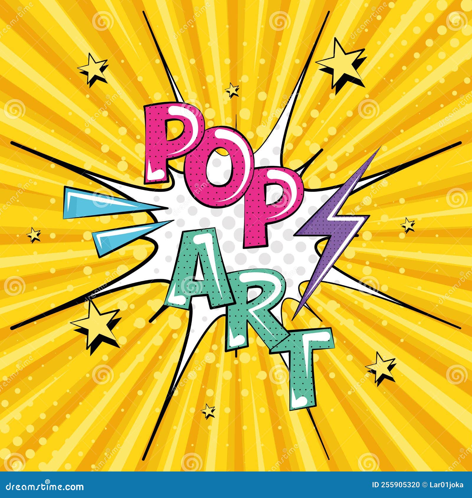 Pop Art Expression on a Bubble Speech Comic Page Vector Stock Vector ...