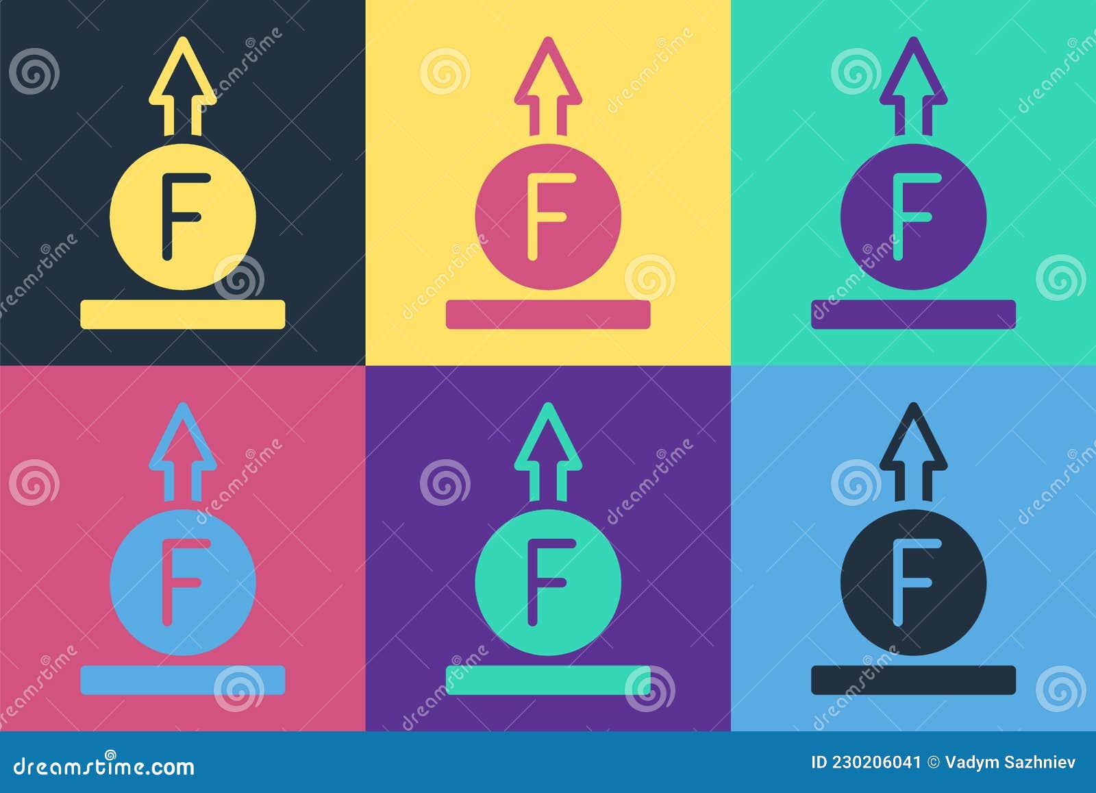 Set Force Of Physic Formula, Graduation Cap, Graph Chart Infographic ...
