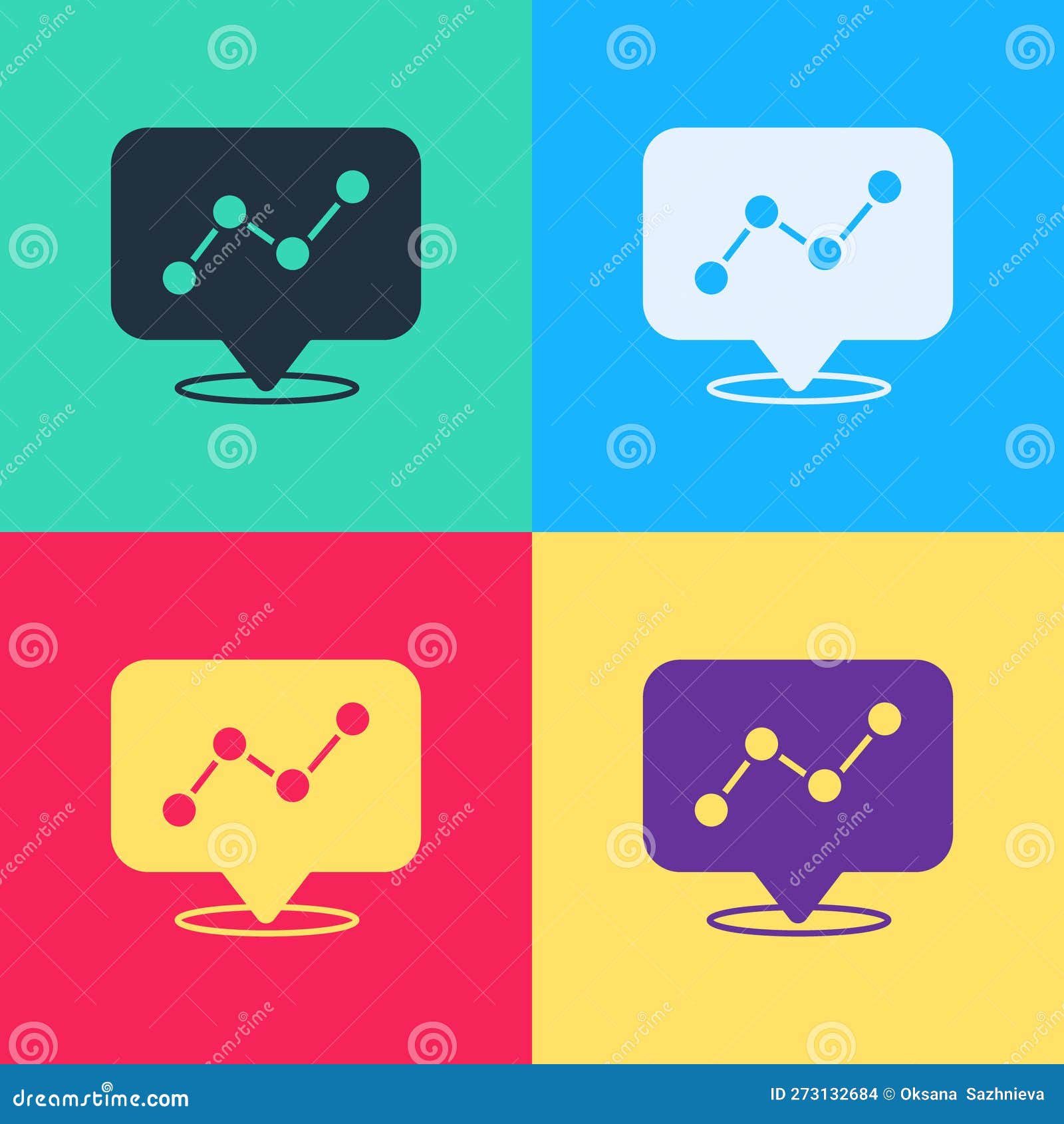Pop Art Graph, Schedule, Chart, Diagram, Infographic, Pie Graph Icon ... Pop Art Graph, Schedule, Chart, Diagram, Infographic, Pie Graph Icon ...