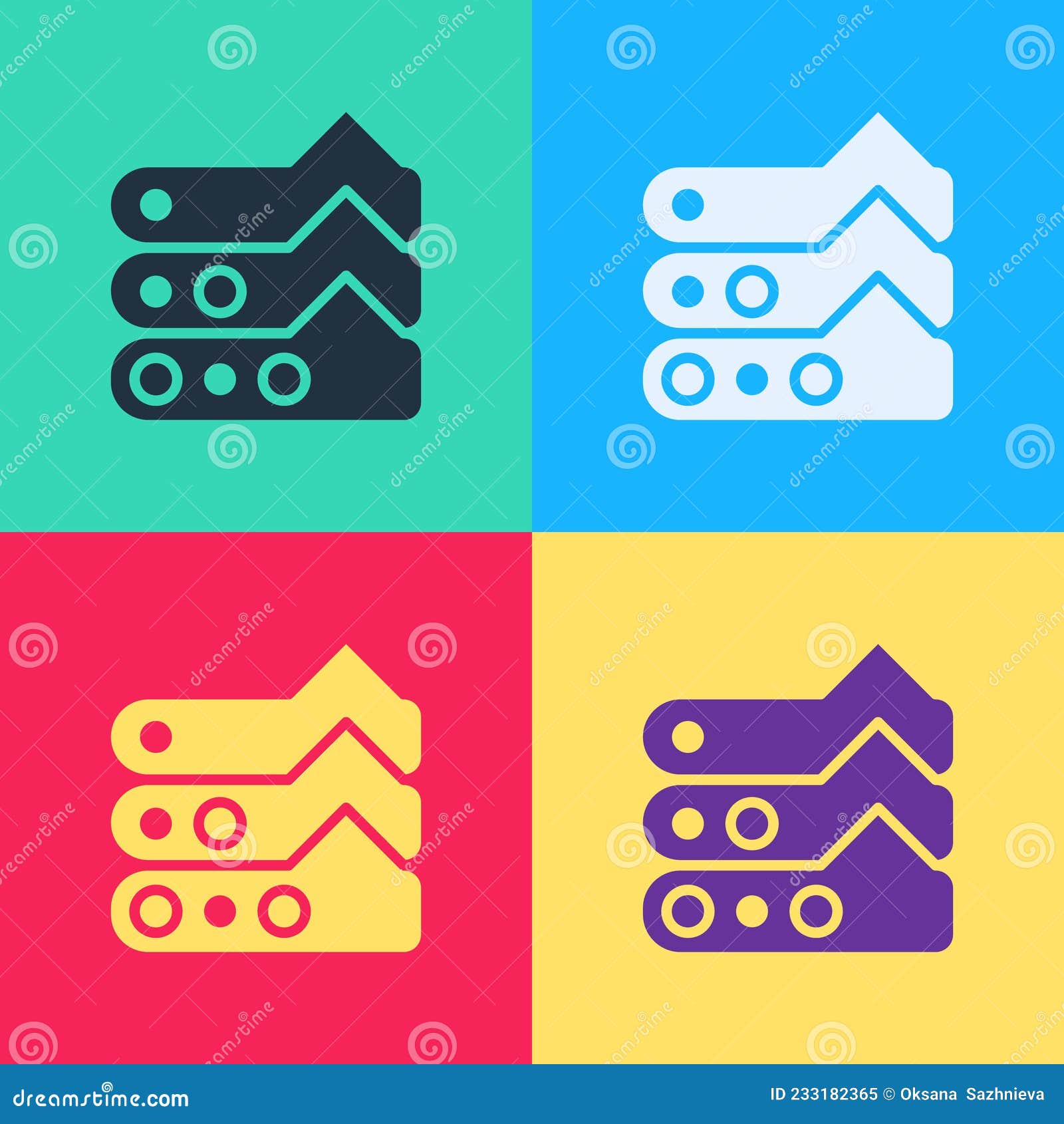 Pop Art Graph, Schedule, Chart, Diagram, Infographic, Pie Graph Icon ...