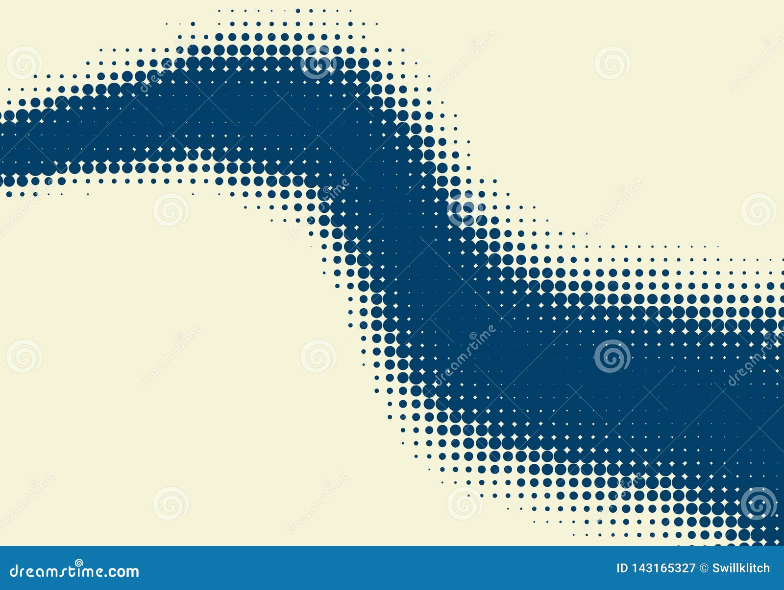 Pop Art Halftone Retro Background Shapes with Cartoon Style Stock ...