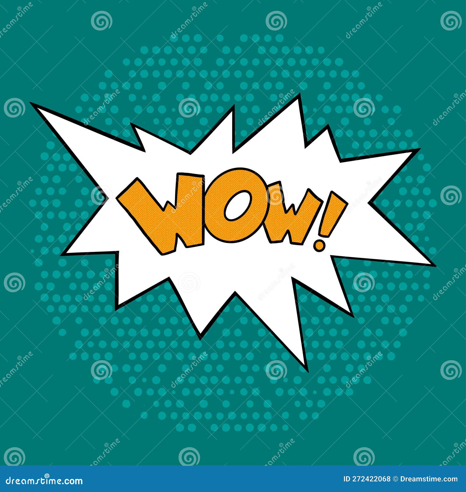 Pop Art lettering stock vector. Illustration of background - 272422068