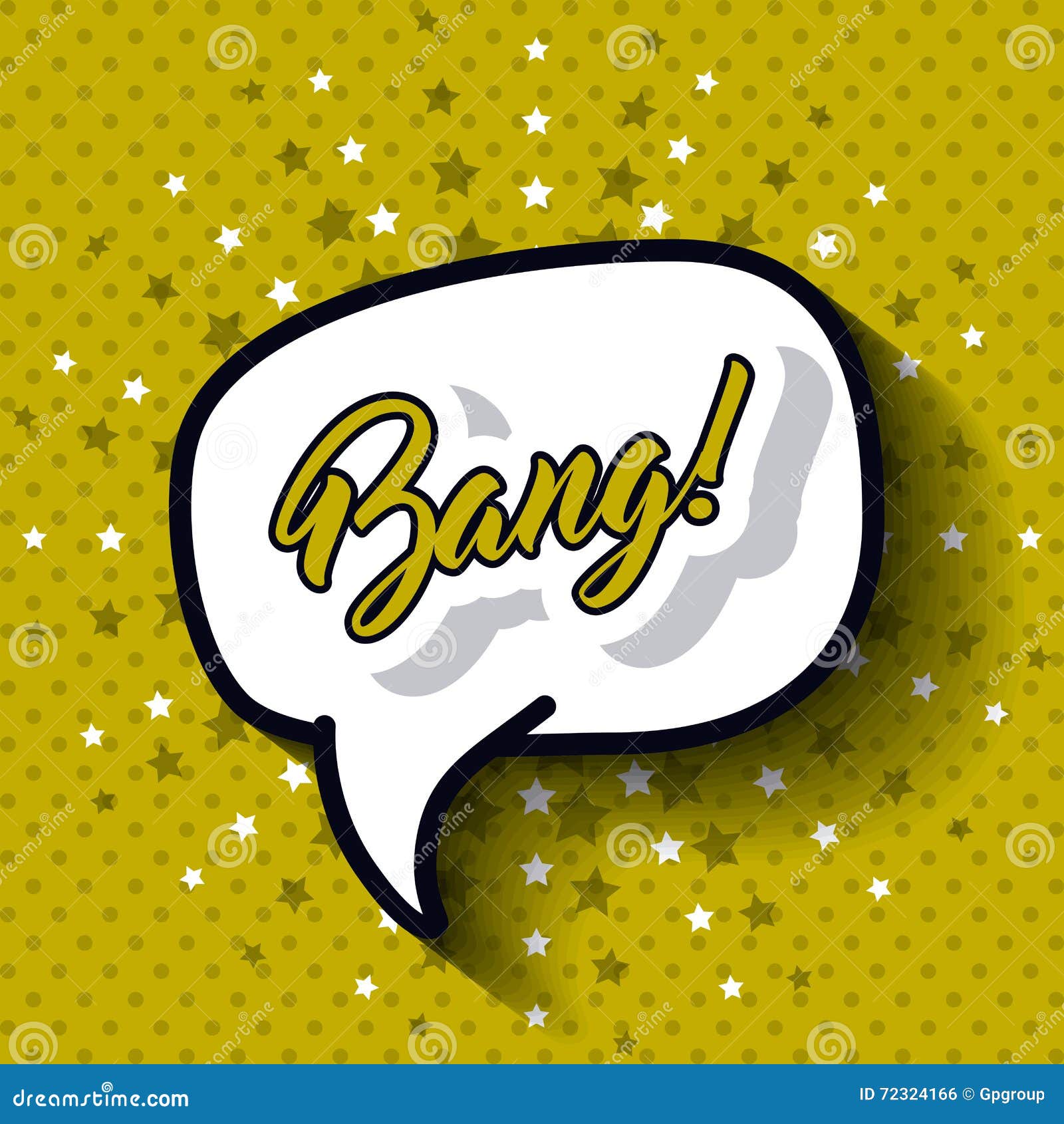 Pop art message design stock vector. Illustration of comics - 72324166