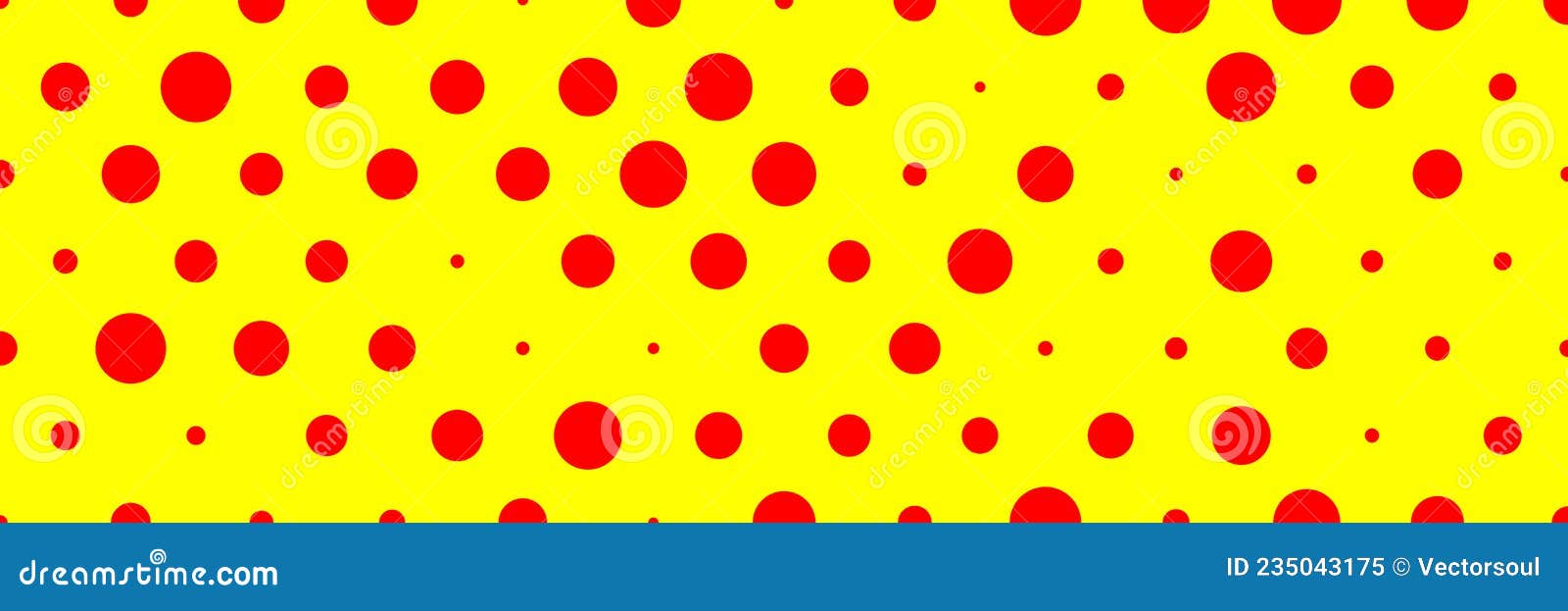 Pop Art, Red Yellow Comic Effect Background. Random Dots, Dotted ...