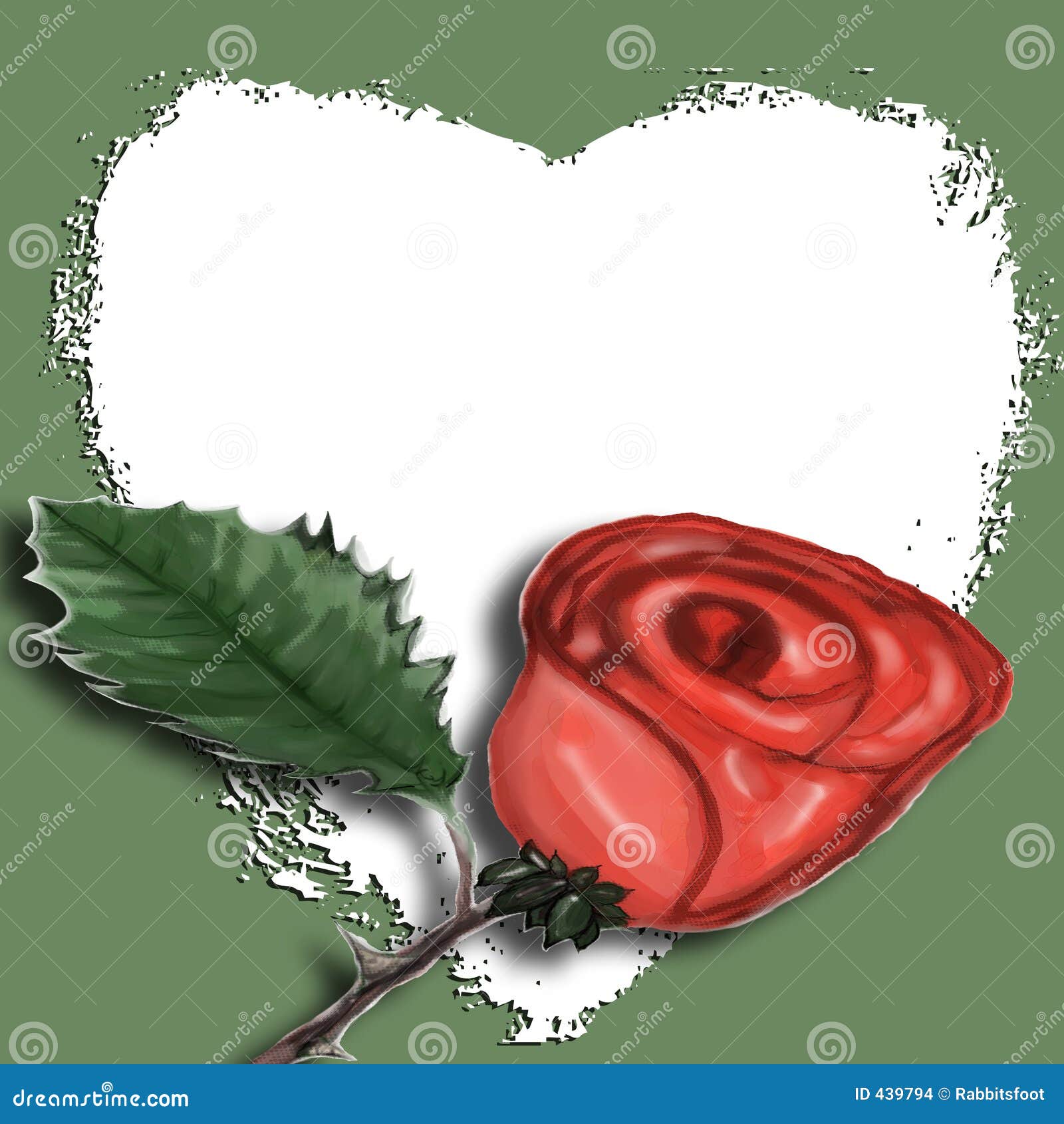 Rose For Only You Sweetheart Cute Cartoon Vector | CartoonDealer.com ...