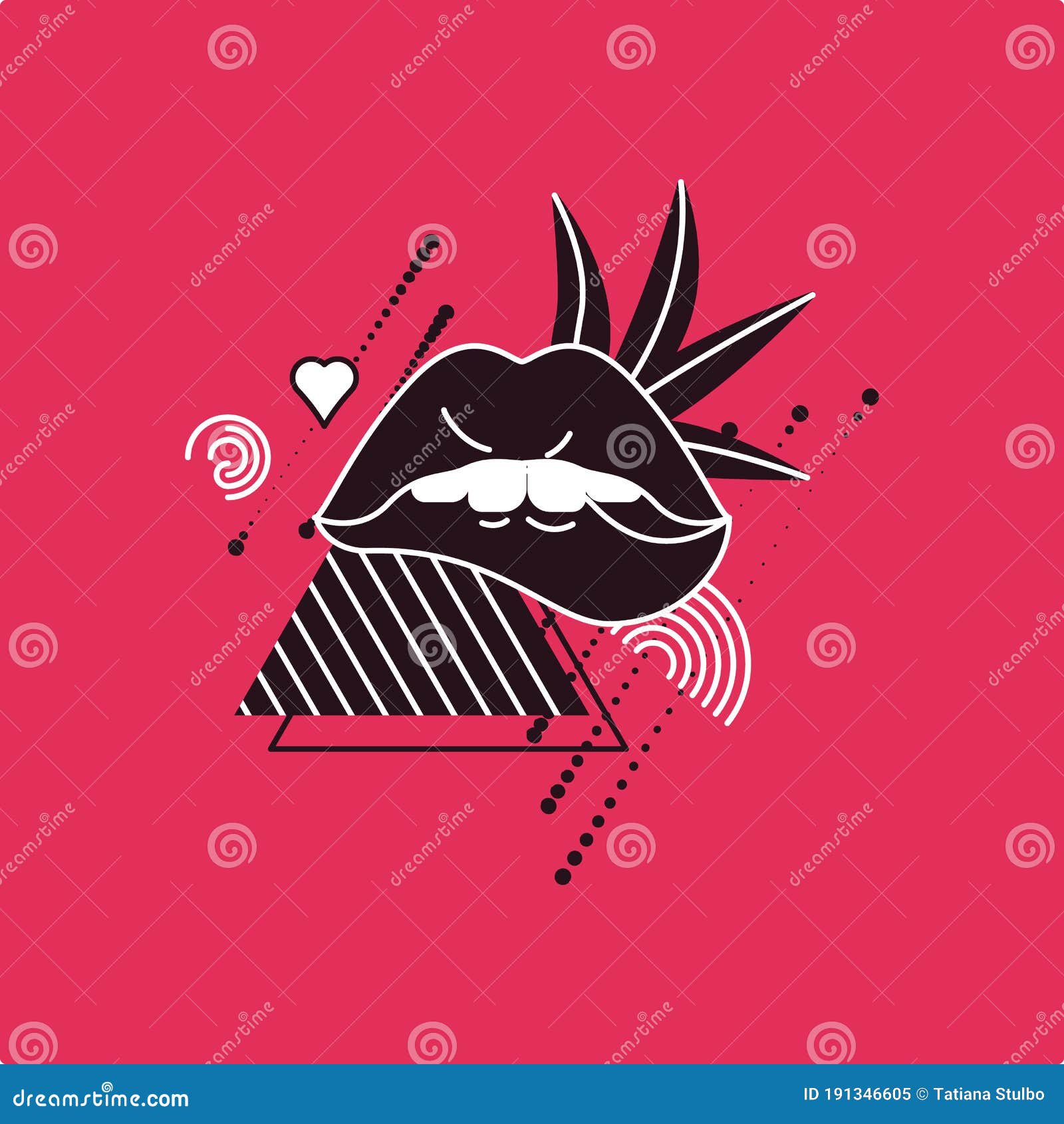 Pop Art style composition stock vector. Illustration of creative ...