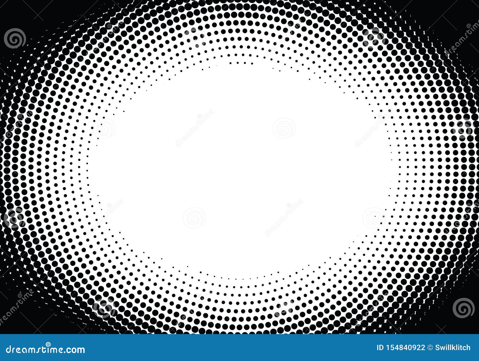 Pop Art Styled Halftone Retro Background with Comic Dots Stock Vector ...
