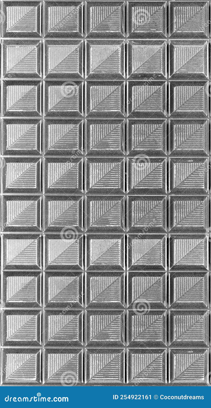 Metallic Gray Chocolate Bars for Abstract Backdrop Stock Illustration ...