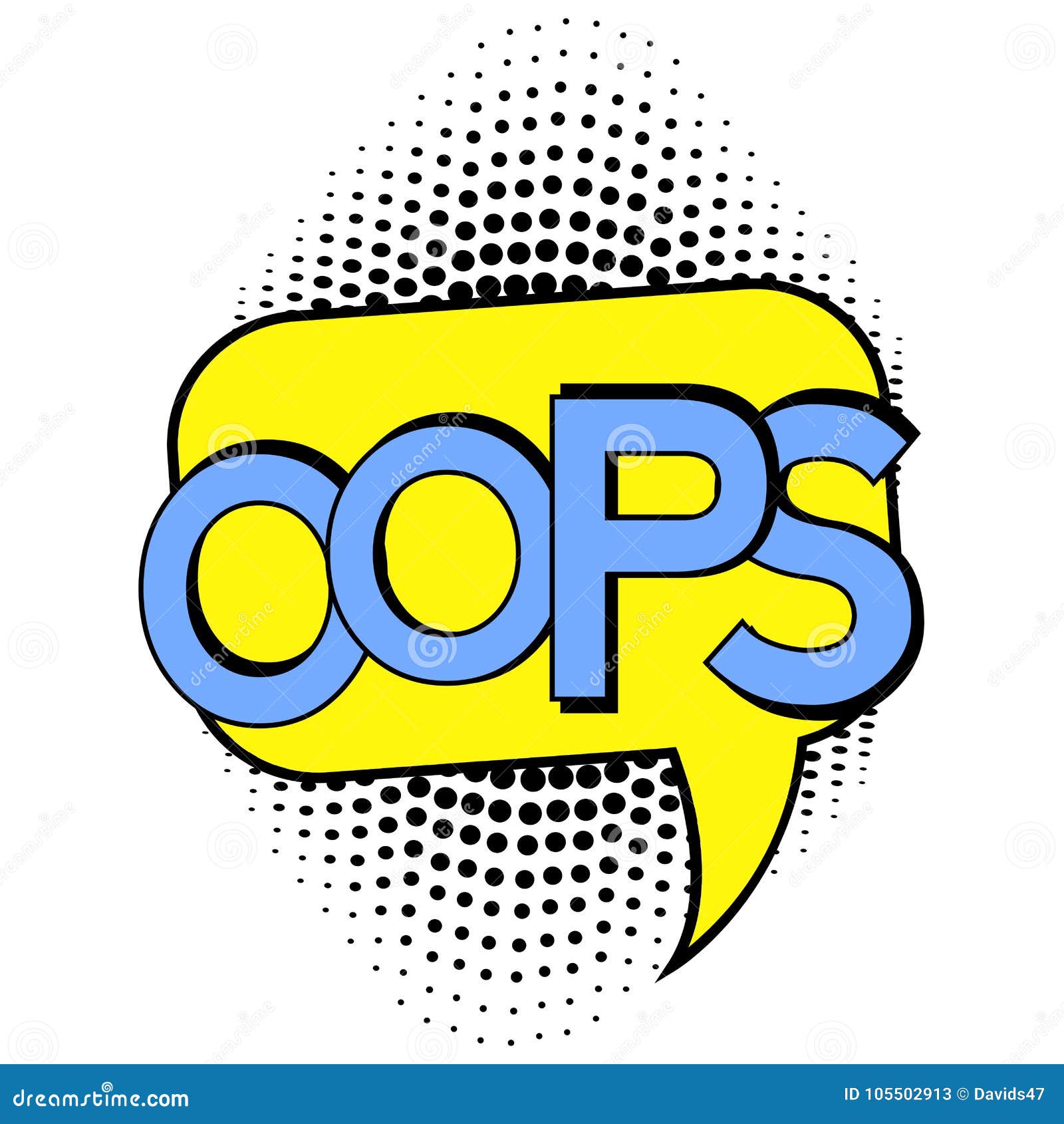 Pop art textbox stock vector. Illustration of expression - 105502913