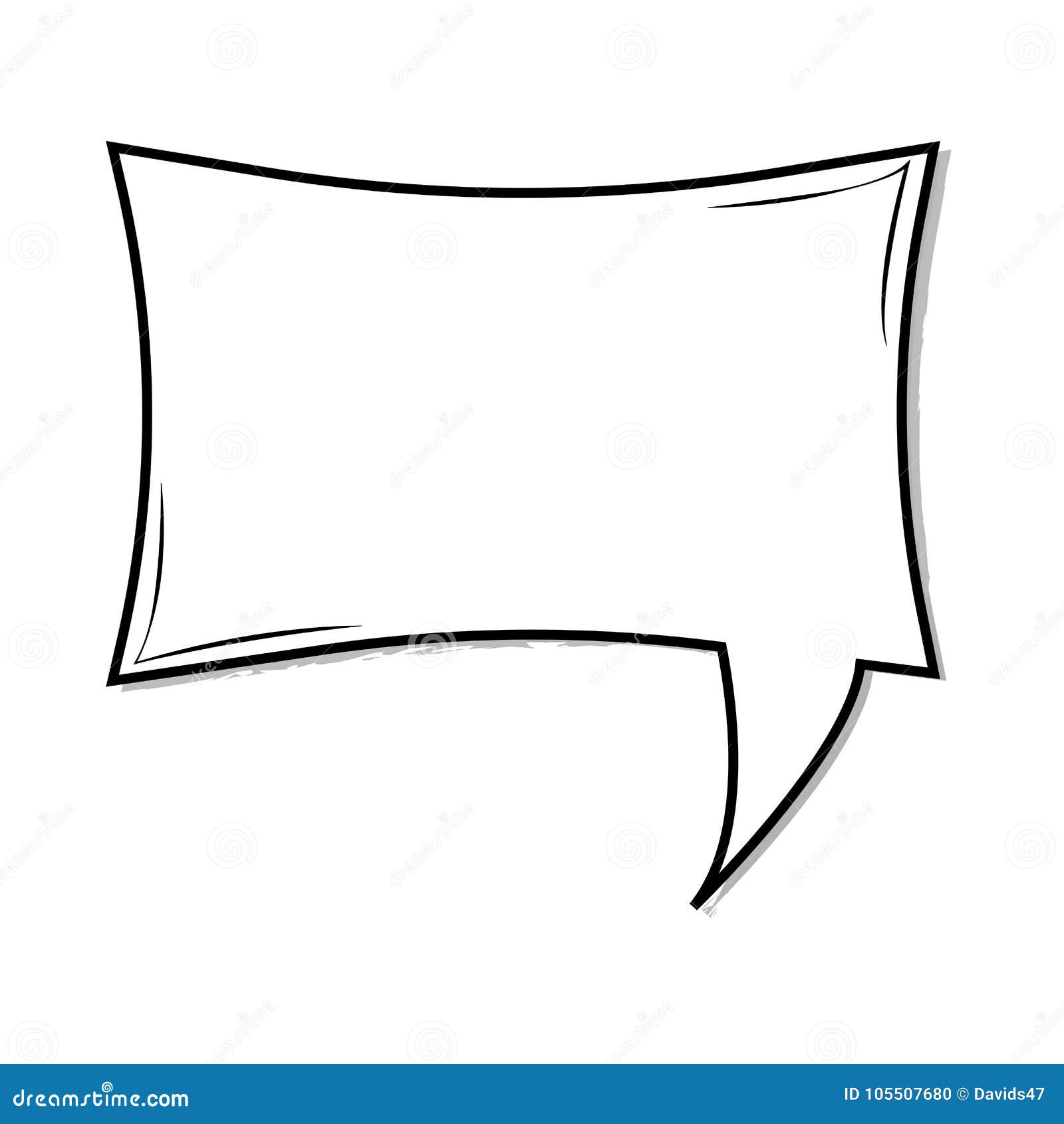 Pop art textbox stock vector. Illustration of halftone - 105507680