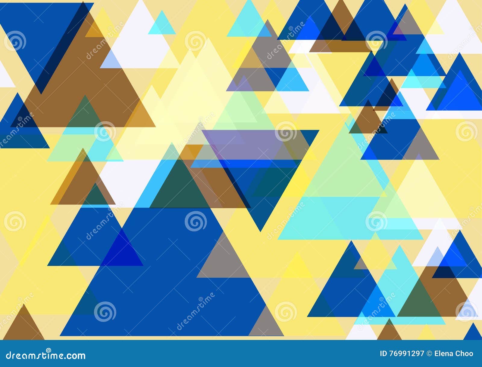 Pop art triangles stock vector. Illustration of oldfashioned - 76991297