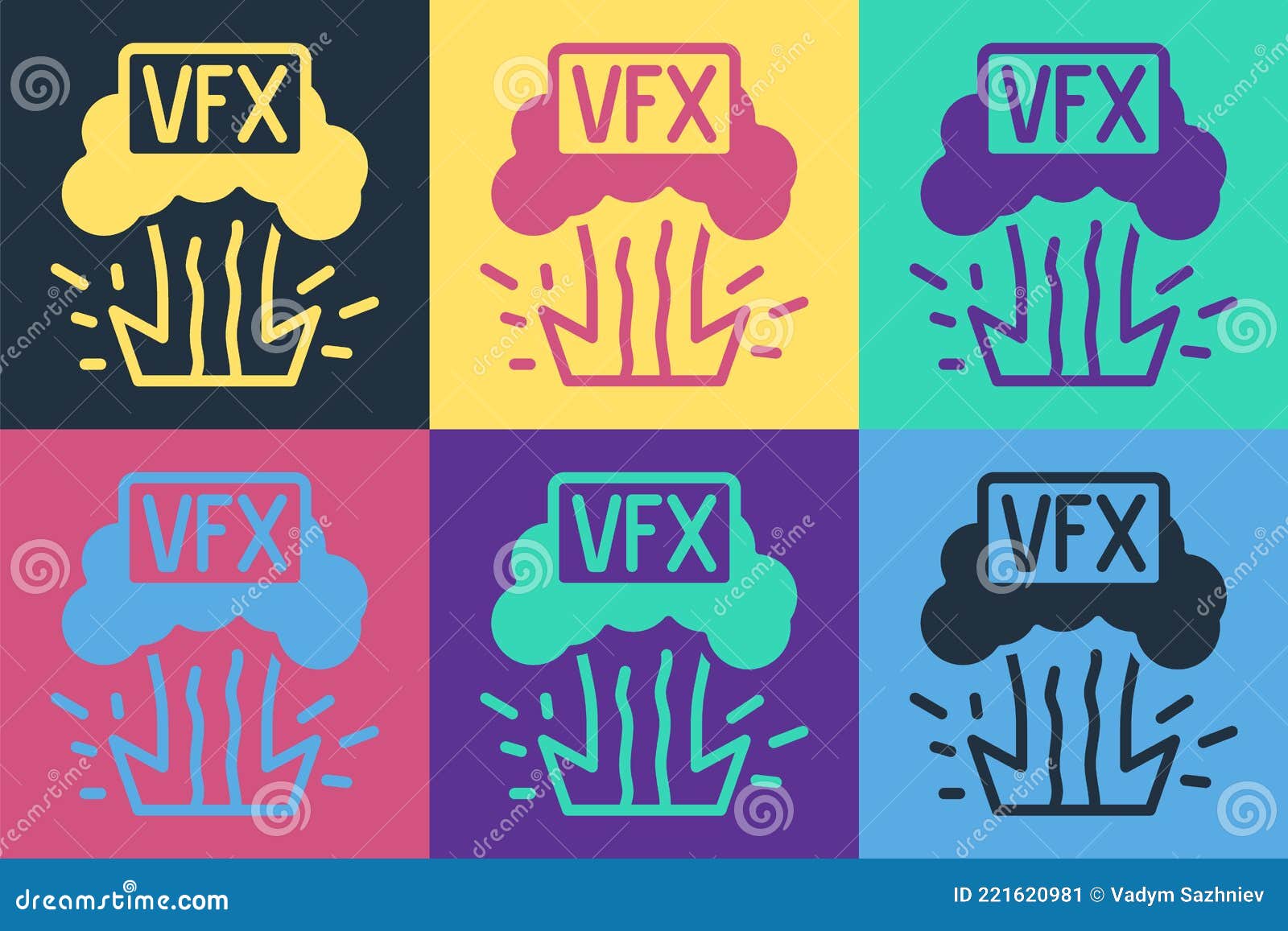 Art Vfx Stock Illustrations – 413 Art Vfx Stock Illustrations, Vectors ...