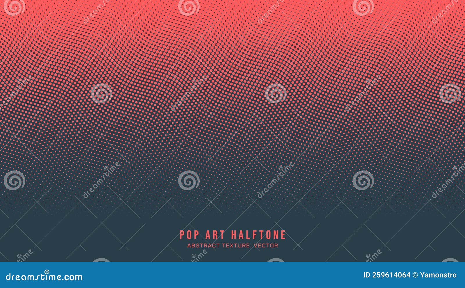 Pop Art Wavy Dotted Structure Halftone Pattern Vector Border Abstract ...