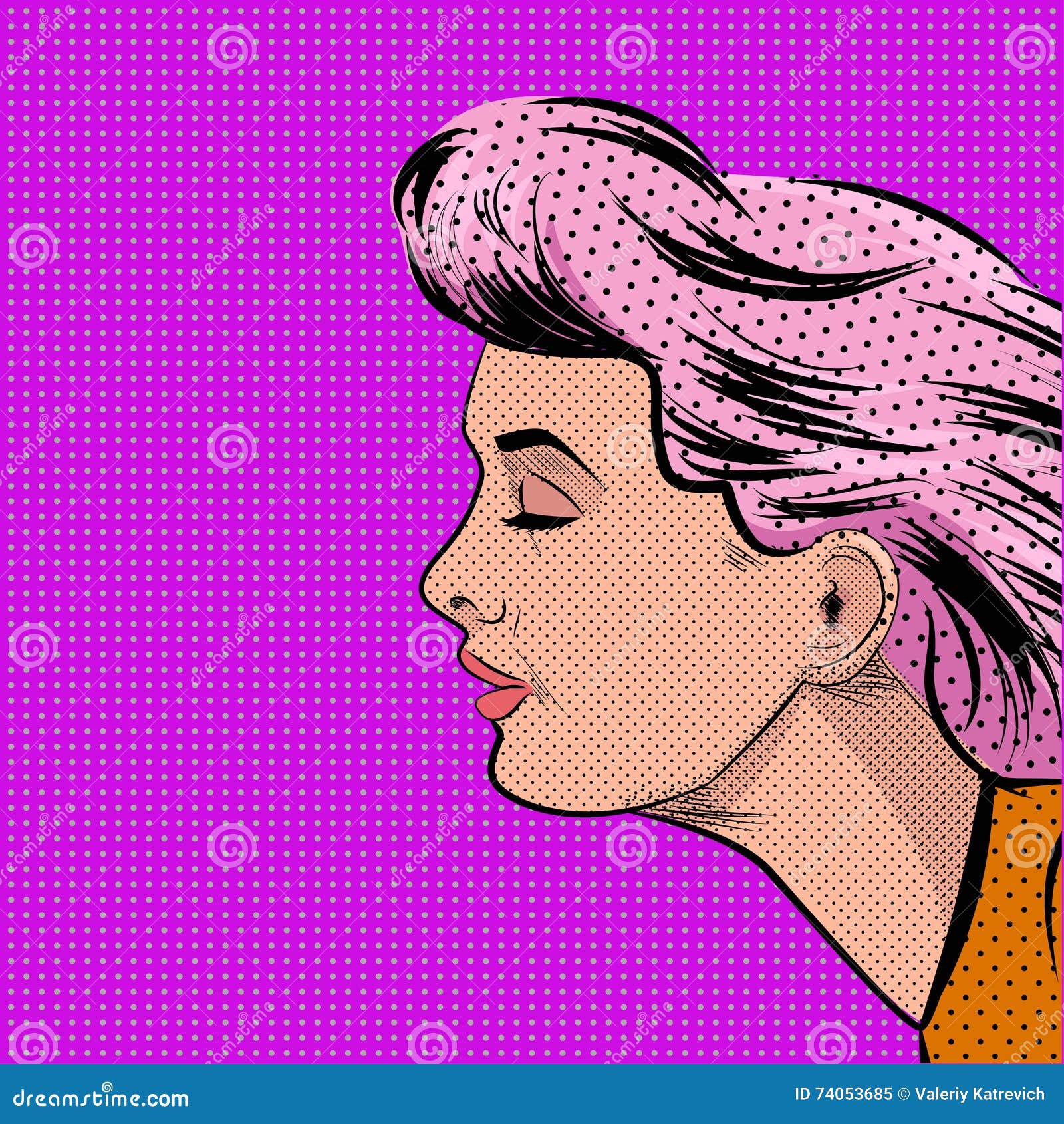 Profile Vector Icon On White Background. Flat Vector Profile Icon ...