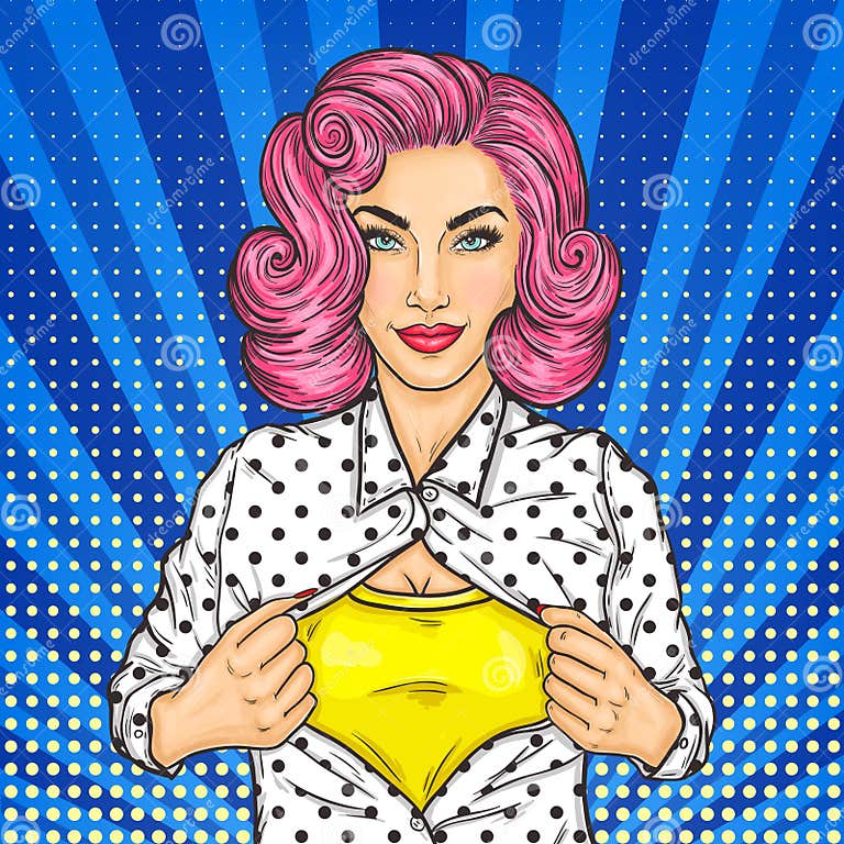 Pop-Arten-Supermutter vektor abbildung. Illustration von konzept - 82075727