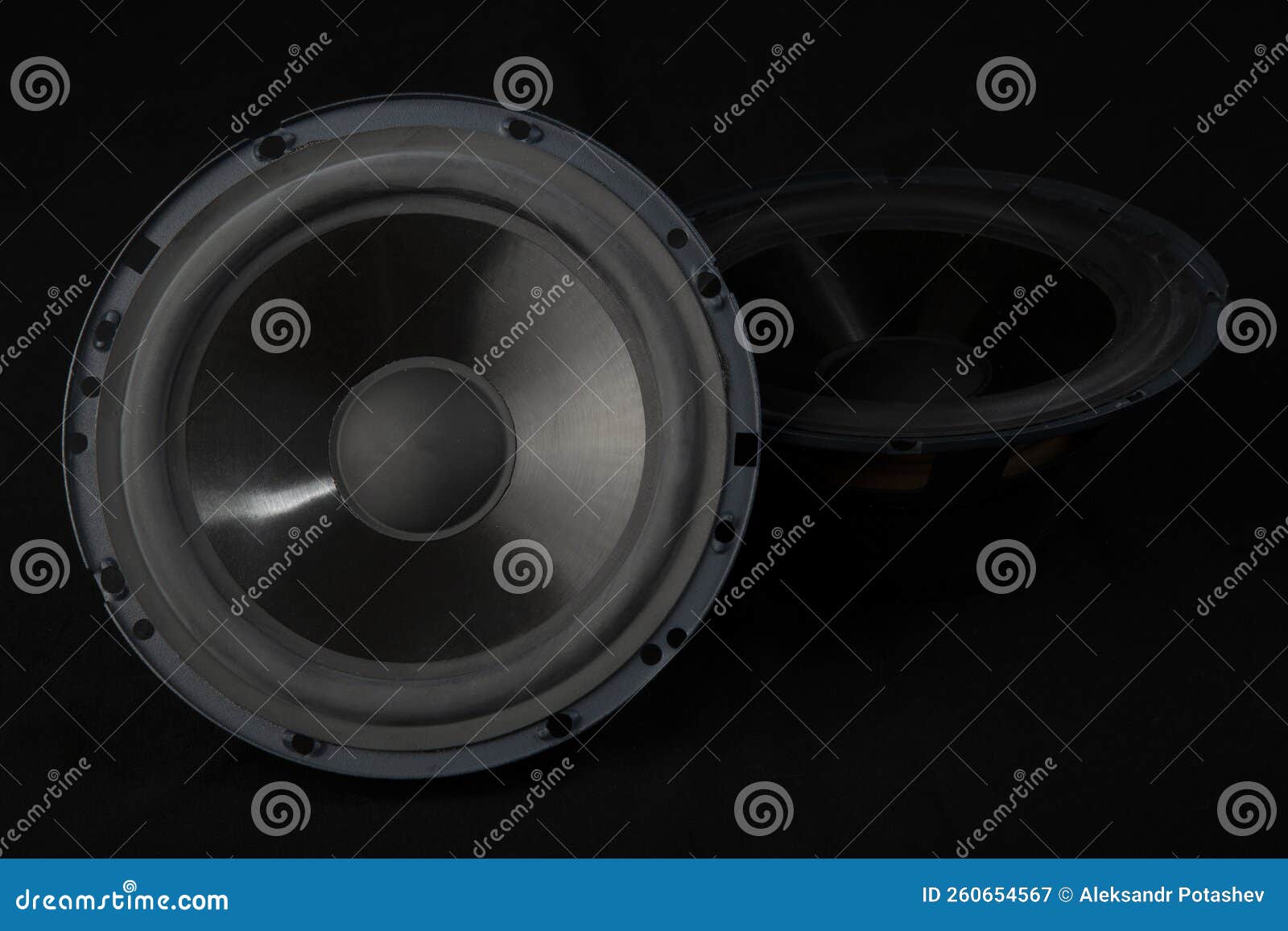 Pop Car Acoustics.Car Audio System Stock Image - Image of isolated ...