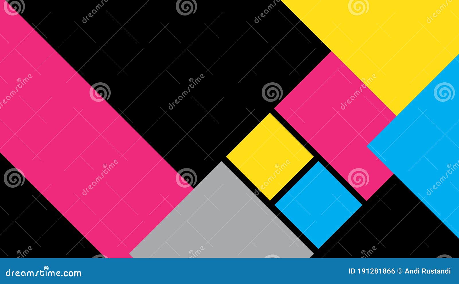 Pop Color Flyer Background and Black Background Stock Vector ...