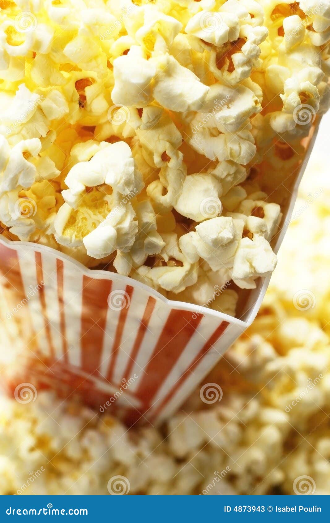 Pop corn stock image. Image of cine, spill, snacking, nutritional - 4873943