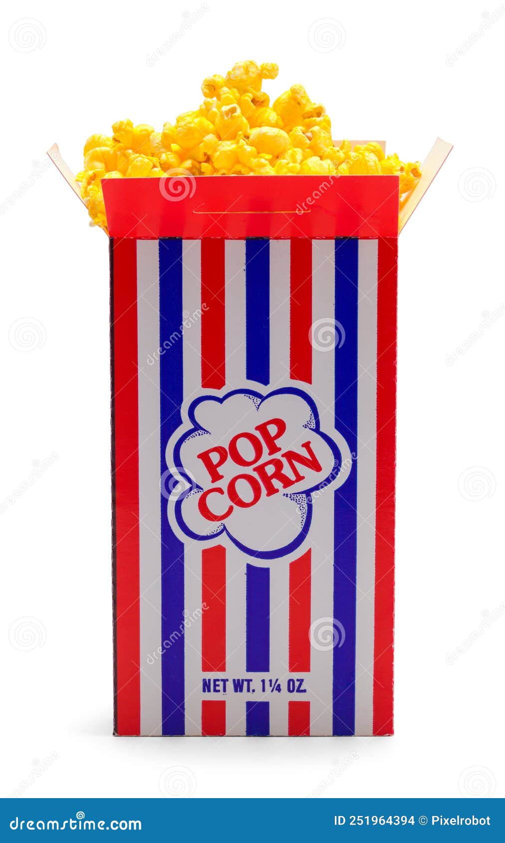 Pop Corn Box stock photo. Image of bowl, butter, bucket - 251964394