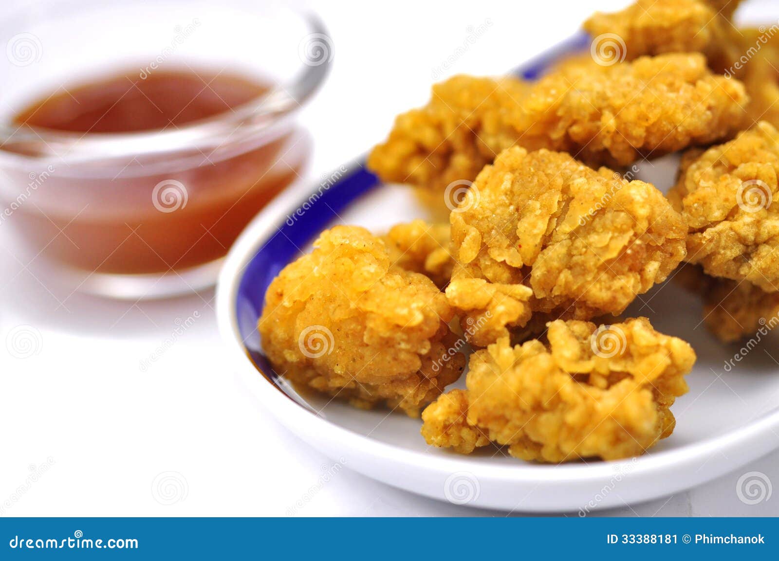 Pop corn chicken stock image. Image of hicken, fastfood - 33388181