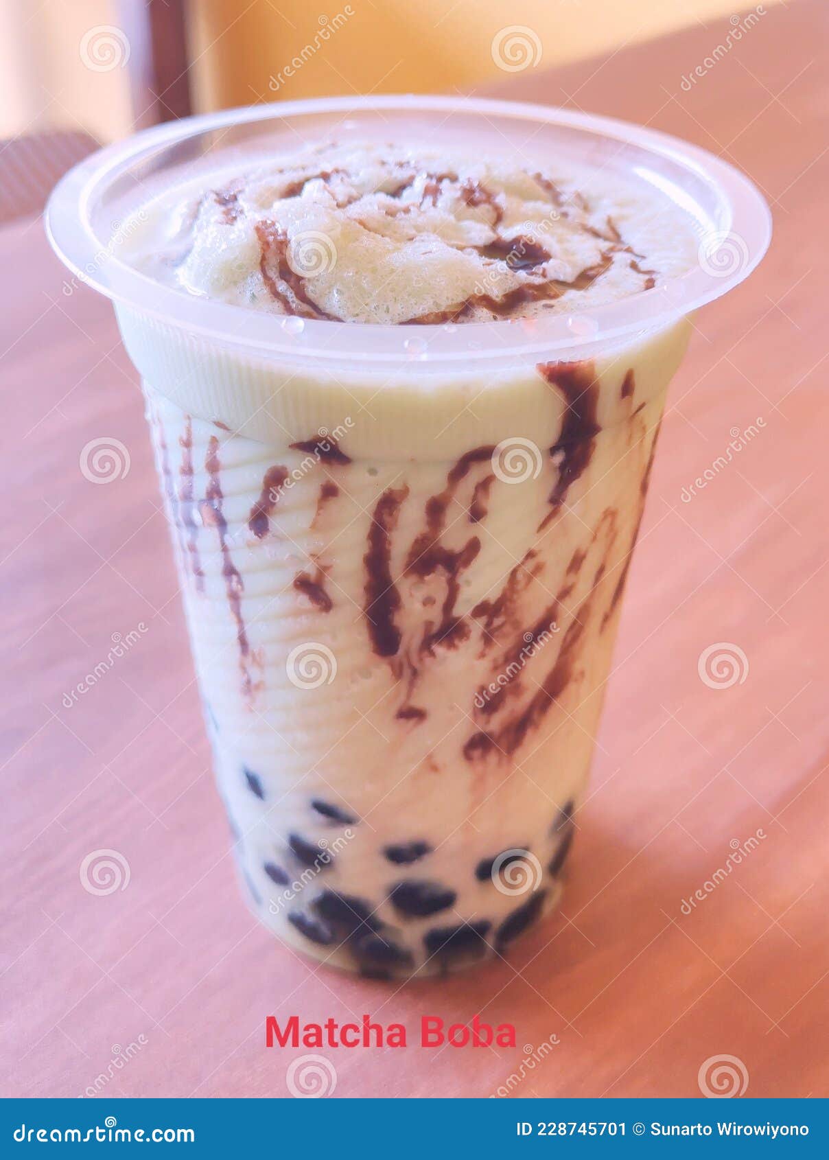 Pop ice boba stock image. Image of cream, cool, boba - 228745701
