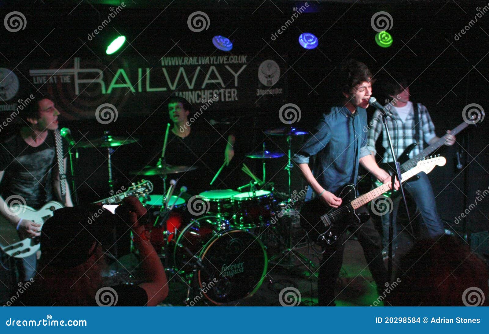 Pop music concert editorial stock image. Image of roll - 20298584