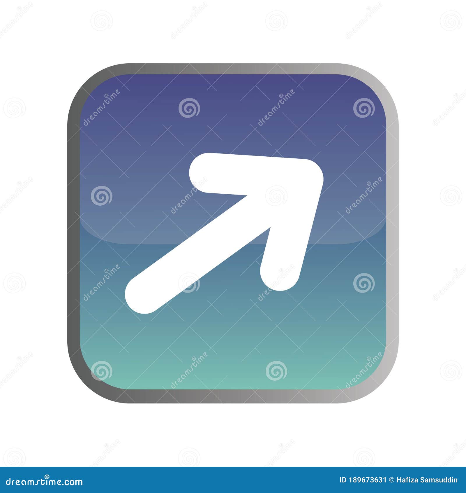 Pop Out Button. Vector Illustration Decorative Design Stock Vector ...