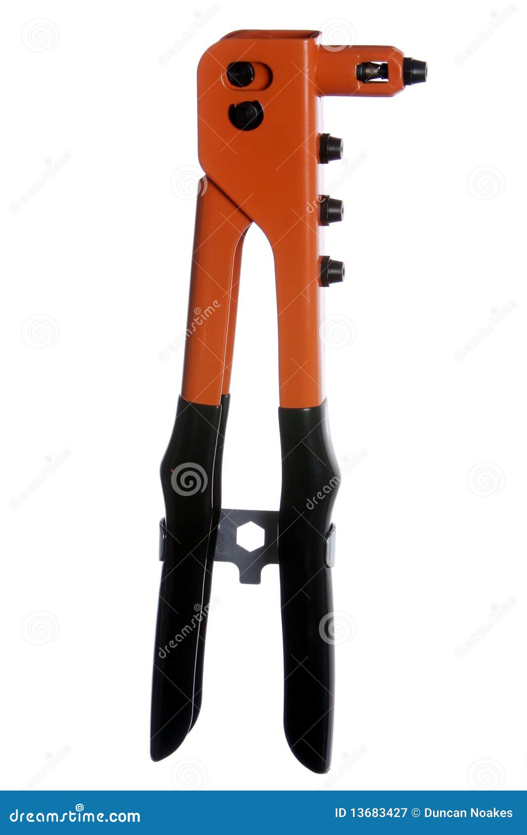 Pop Rivet Tool stock image. Image of isolated, iron, instrument - 13683427