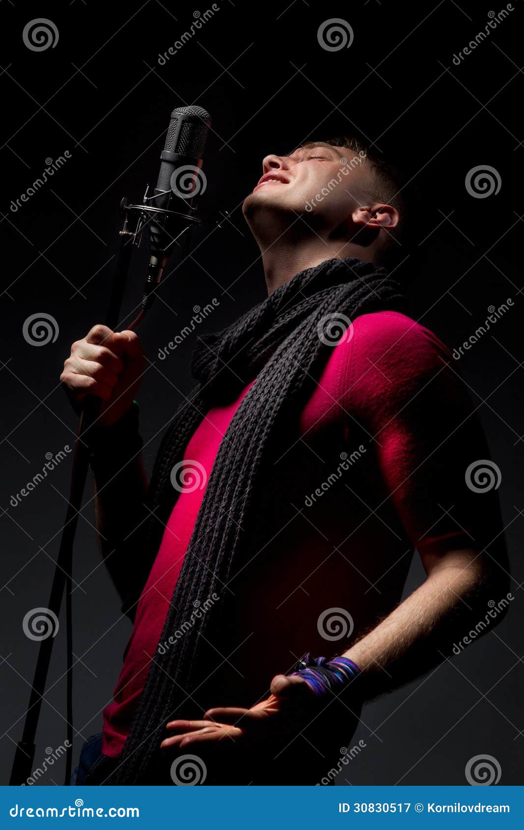 Pop singer stock image. Image of audio, modern, face - 30830517