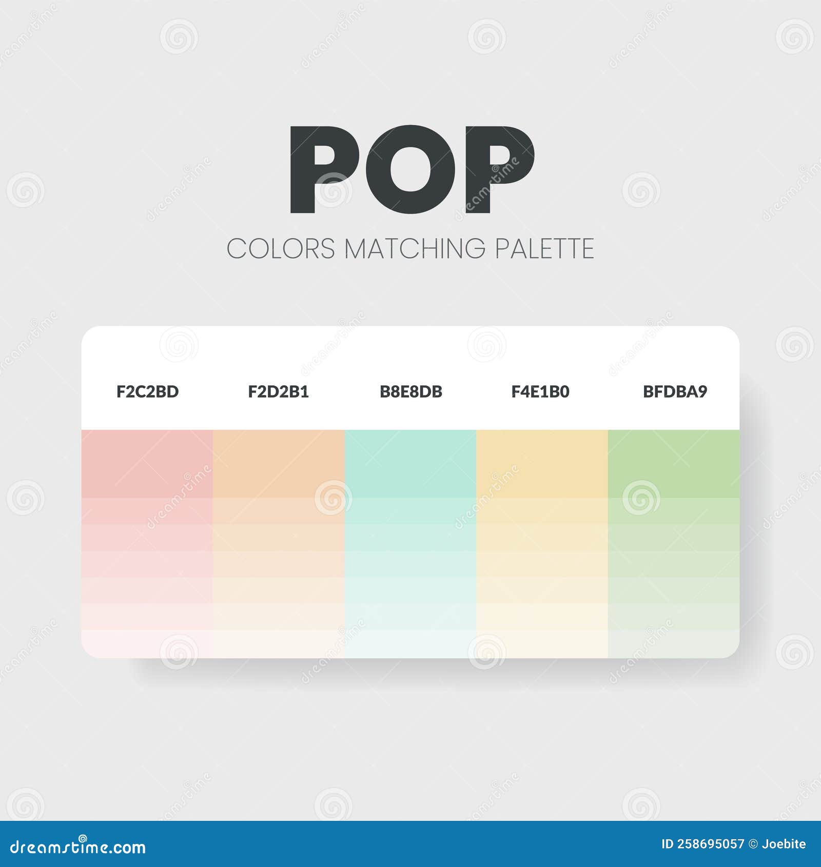 Pop Color Scheme. Color Trends Combinations and Palette Guide. Example ...