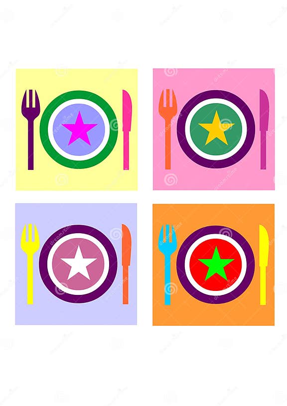 Pop-star stock vector. Illustration of communism, plate - 6739304