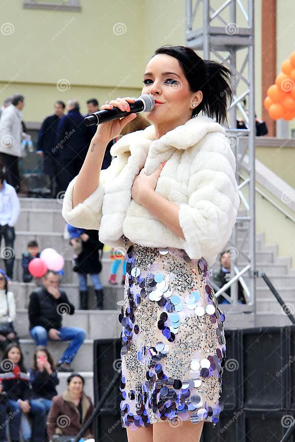 Pop star Bengu editorial stock image. Image of professional - 19316884