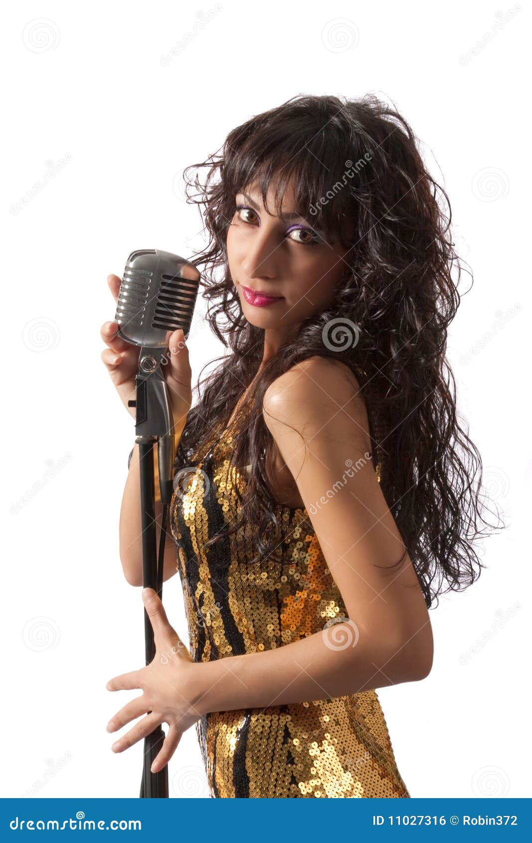 Pop star singer stock photo. Image of audio, perform - 11027316
