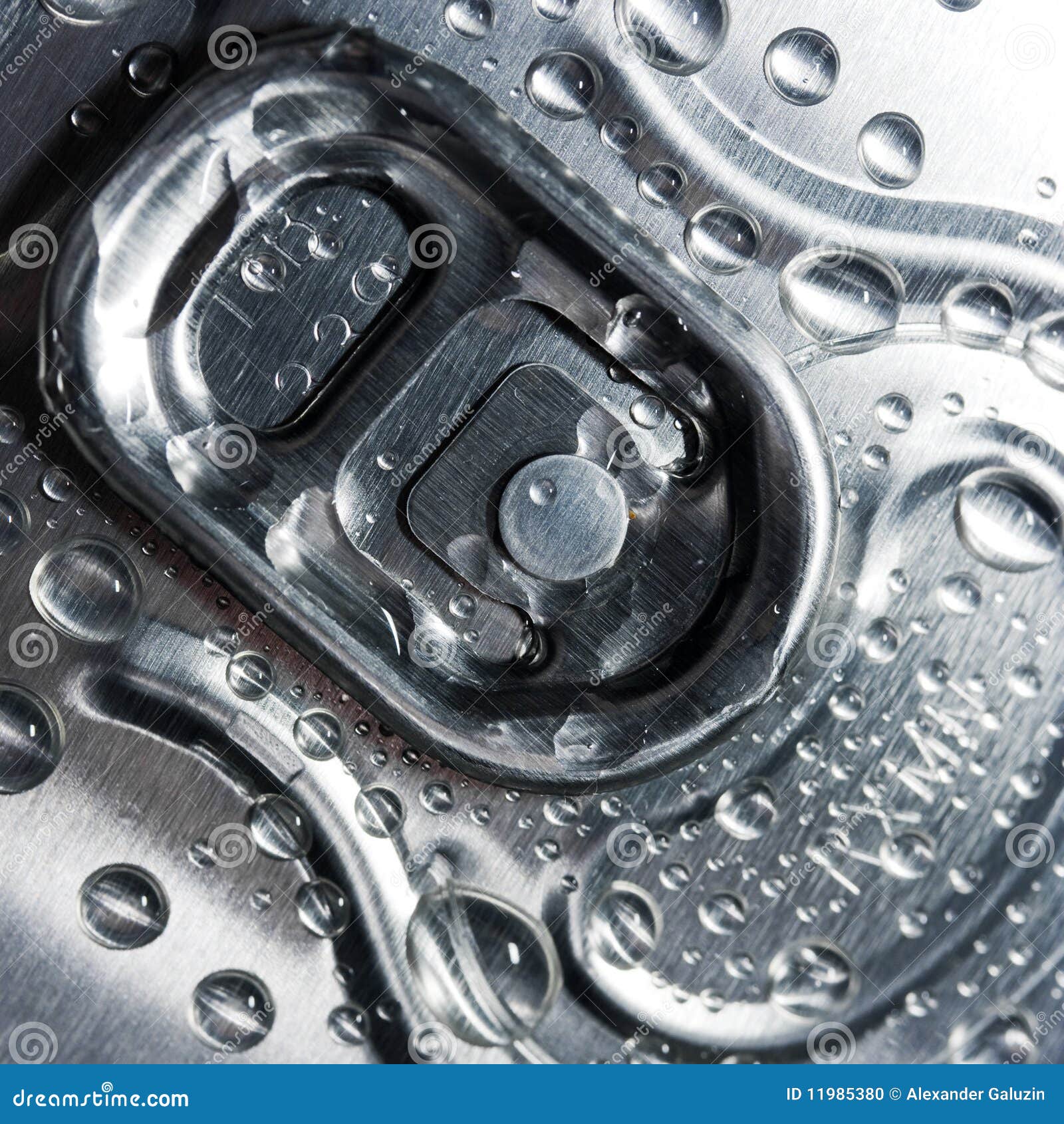 Pop top can stock photo. Image of drops, water, drink - 11985380