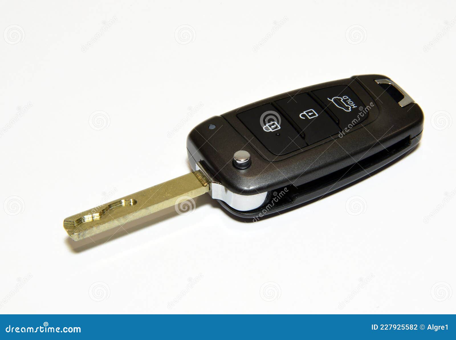 Pop-up Car Key with Remote Central Locking Stock Photo - Image of level ...