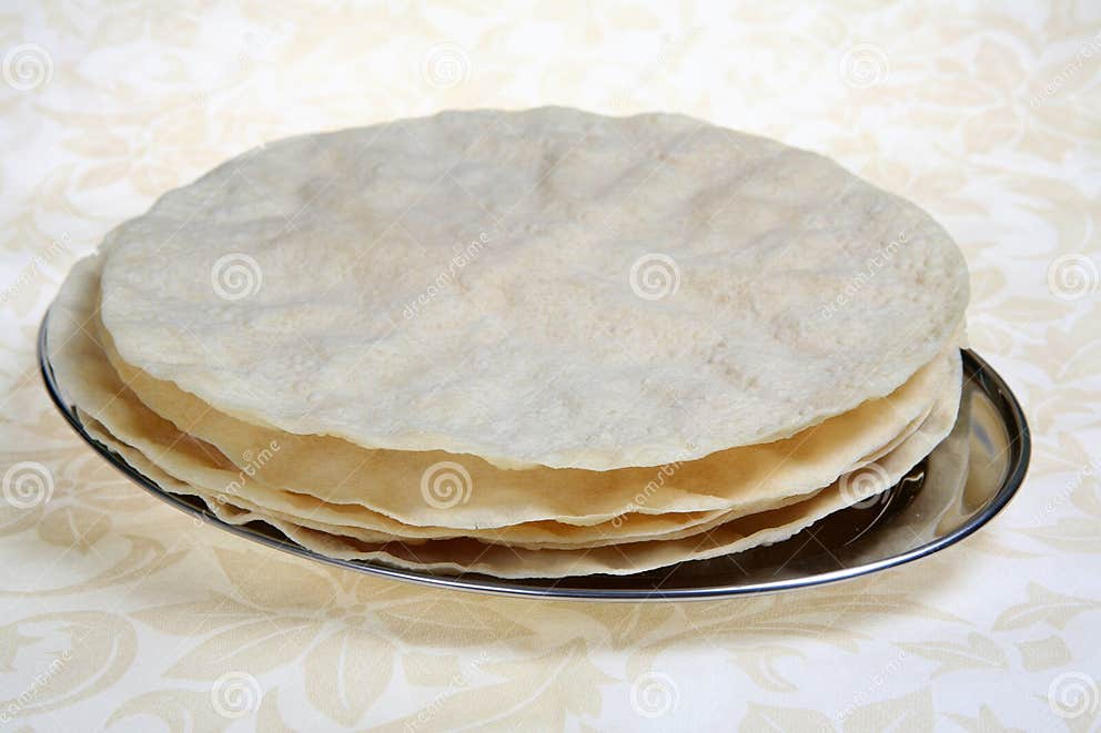 Popadoms stock photo. Image of food, curry, crisp, india - 3600076