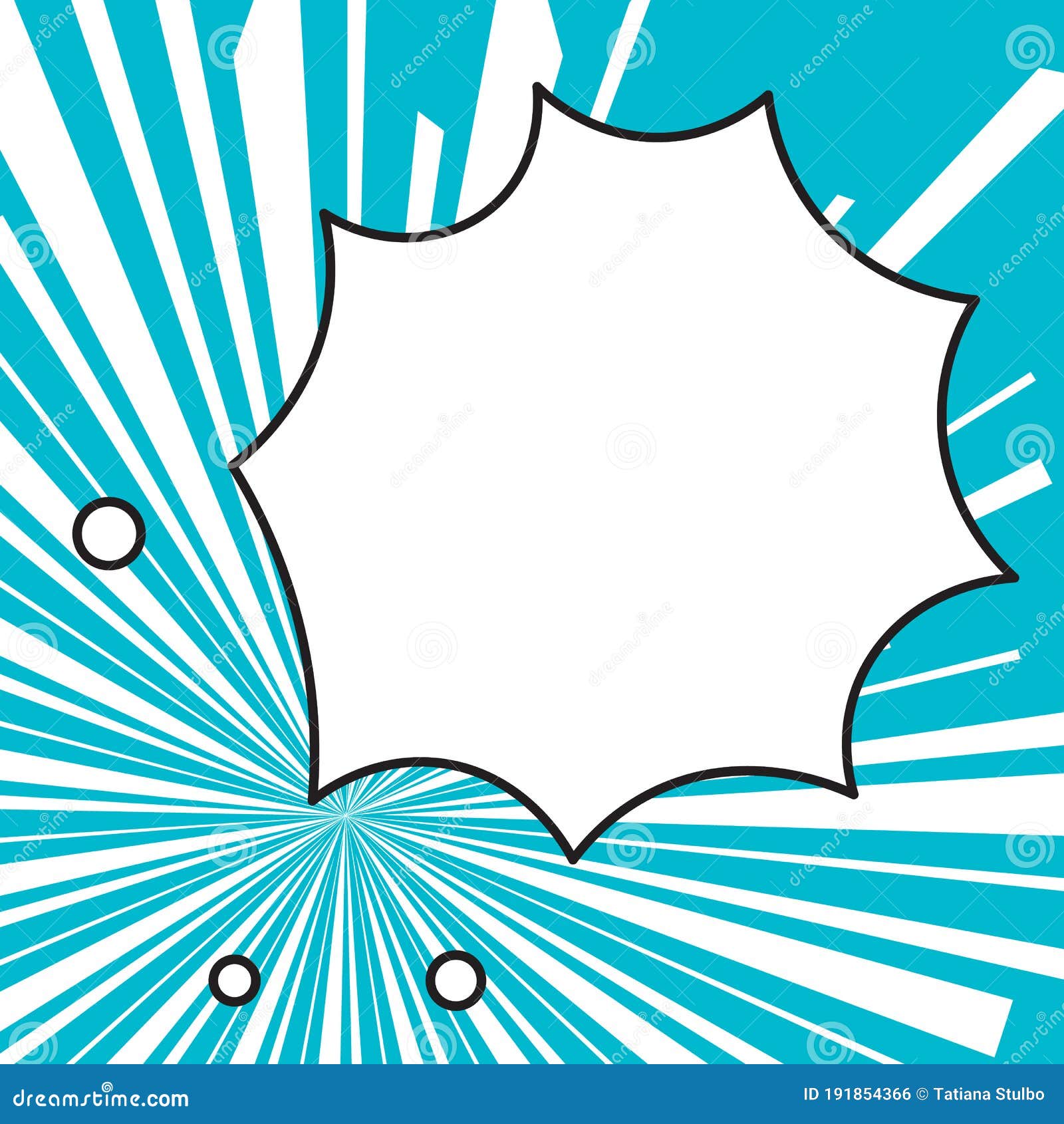 Bubble Speech on Comic Background Stock Vector - Illustration of love ...