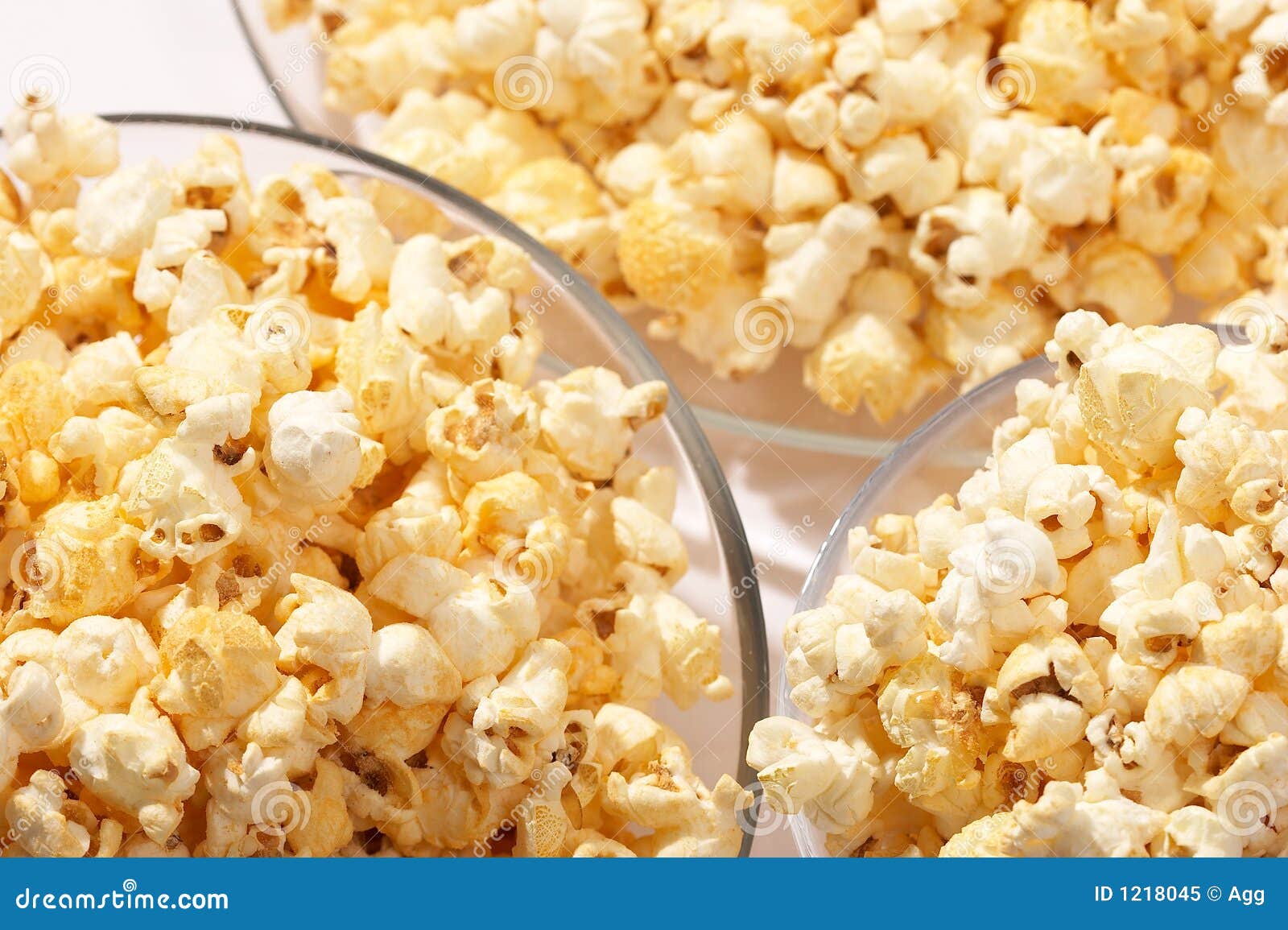 Popcorn stock image. Image of glassy, popped, glass, popcorn - 1218045