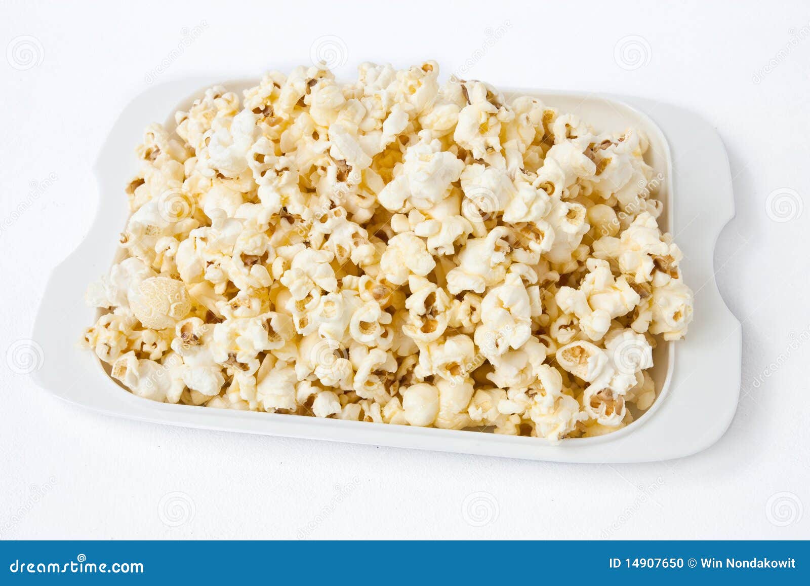 Popcorn In A Dish On The Table Royalty-Free Stock Photography ...