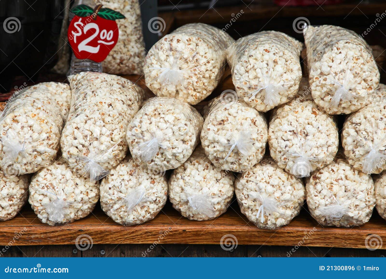 Popcorn stock photo. Image of plastic, delicious, bags - 21300896