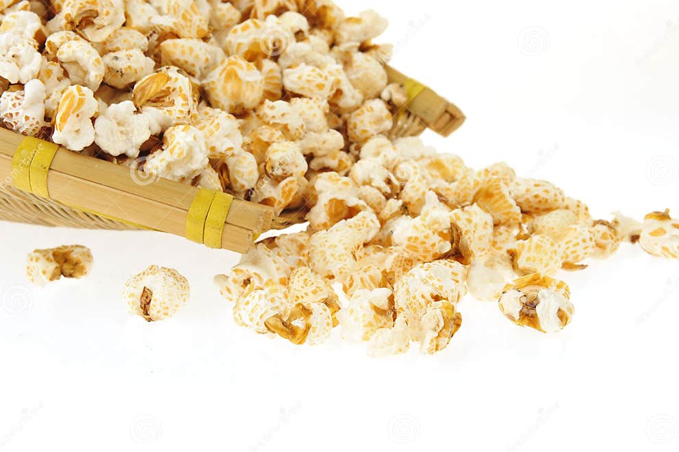 Popcorn stock image. Image of treatment, salt, macros - 310626271