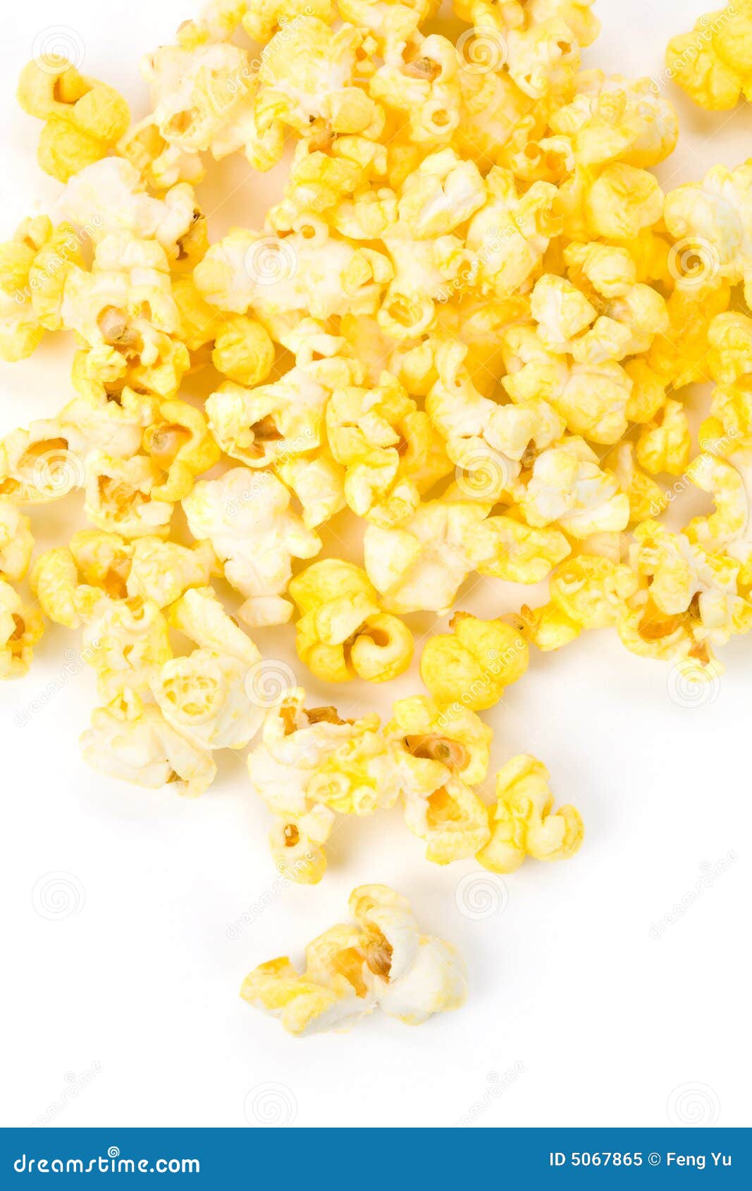 Popcorn stock image. Image of food, white, isolated, eating - 5067865