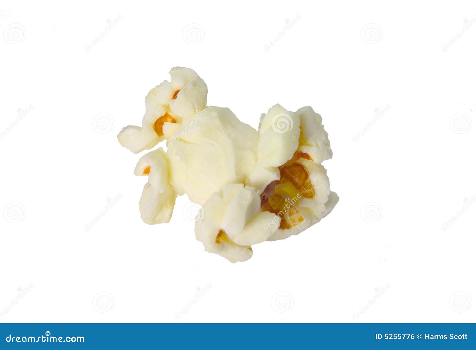 Popcorn stockfoto. Bild von essen, butter, einzeln, film - 5255776