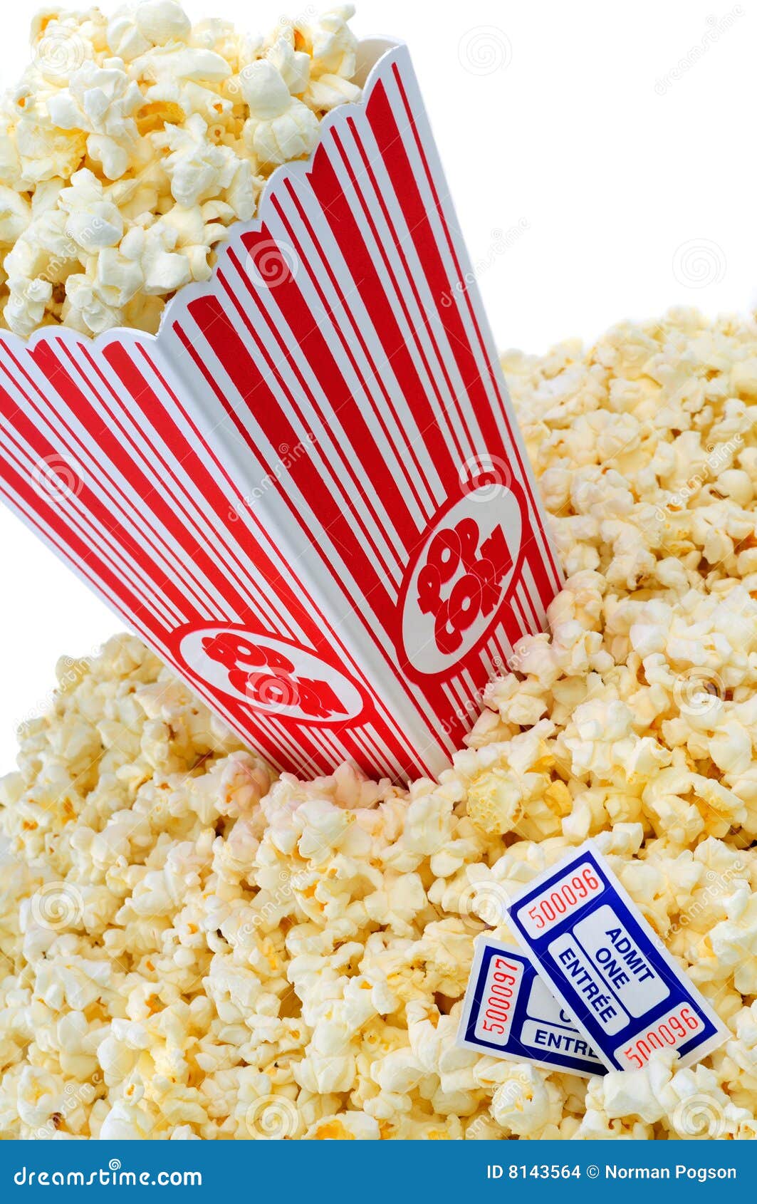 Popcorn stock photo. Image of popcorn, isolated, corn - 8143564