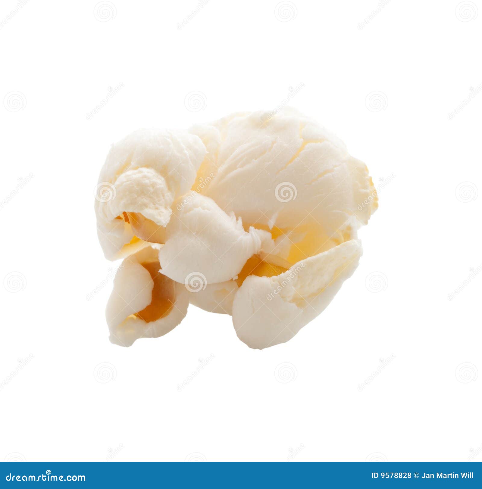 Popcorn stock photo. Image of classic, fresh, single, background - 9578828