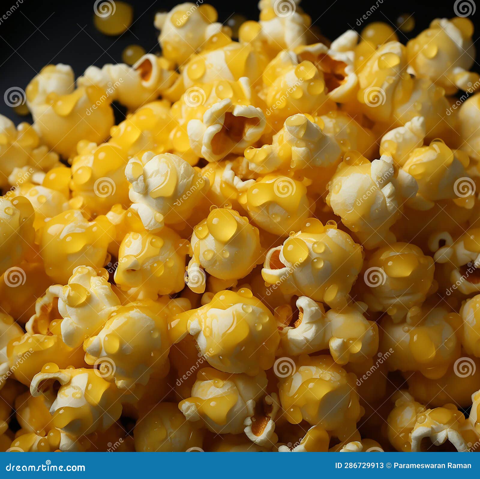 Popcorn background stock illustration. Illustration of abstract - 286729913