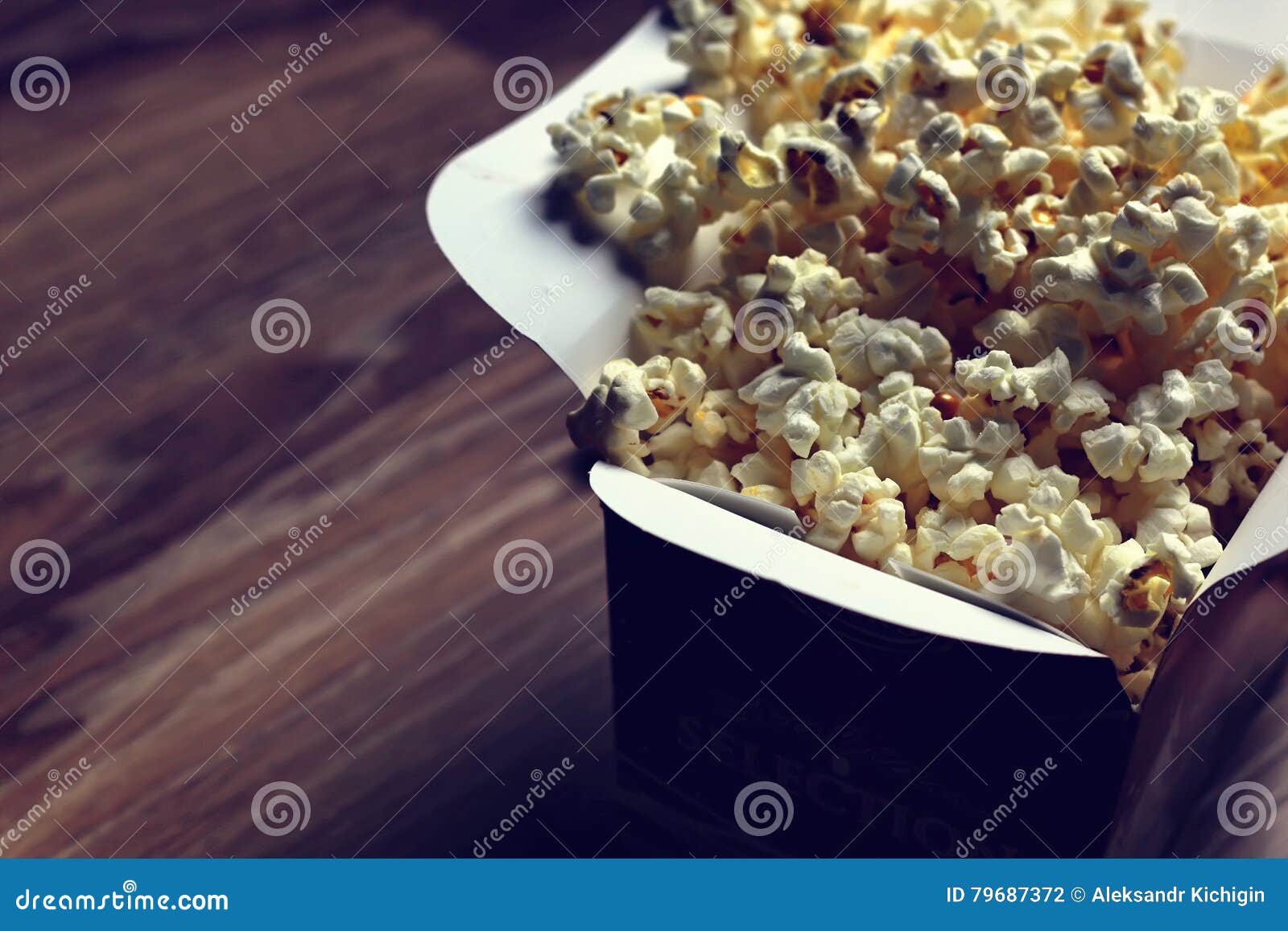 Popcorn box floor stock photo. Image of classic, container - 79687372